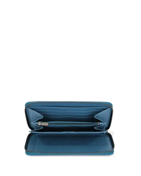 Dolce & Gabbana Logo Details Wallet - Blue
