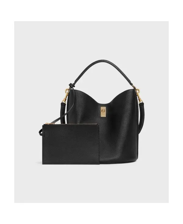 Celine Bucket 16 Bag In Supple Grained Calfskin