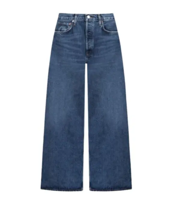 AGOLDE Wide-leg Baggy Jeans - Blue