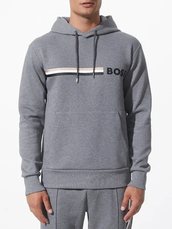 Hugo Boss Logo Hooded Sweater
