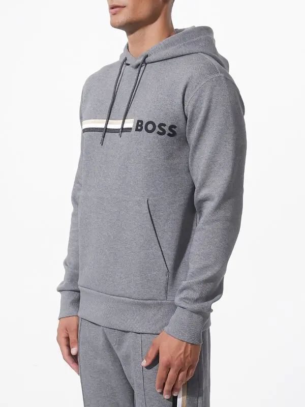 Hugo Boss Logo Hooded Sweater