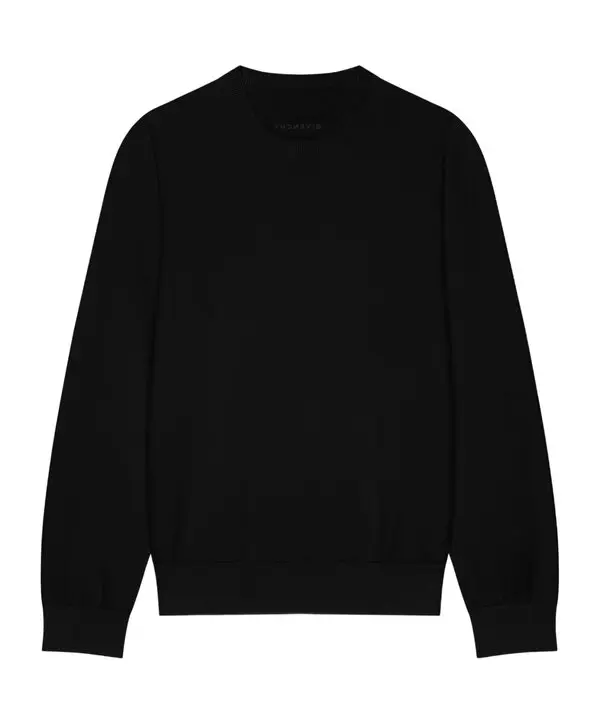 Givenchy Crewneck Knitted Jumper - Black
