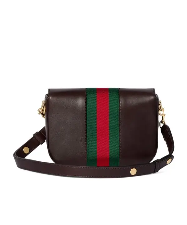 Gucci Horsebit 1955 Small Shoulder Bag - Dark Brown