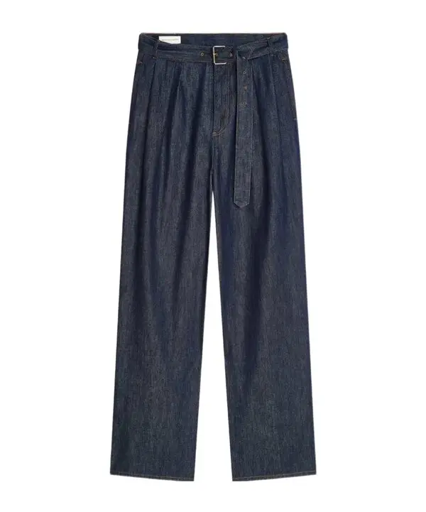 Dries Van Noten Pleated Wide-leg Jeans - Indigo