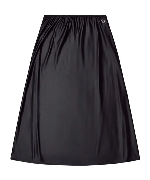 DIESEL® O-mori Flared Midi Skirt