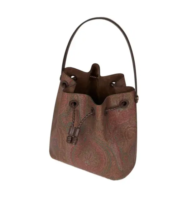 Etro Small Paisley Bucket Bag