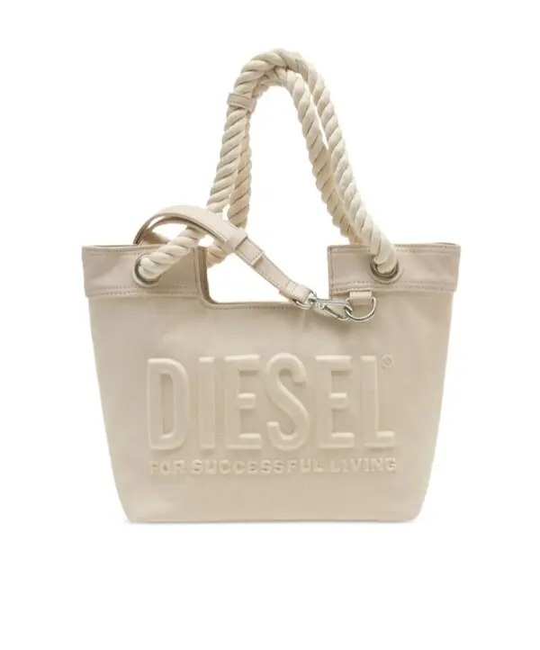 DIESEL® 3d Top Handle Bag - White