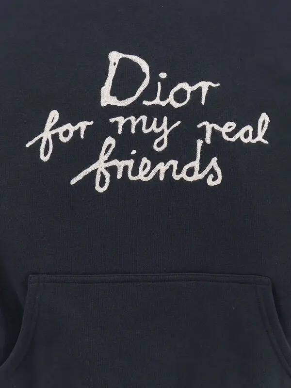 Dior Embroidered Hooded Sweatshirt
