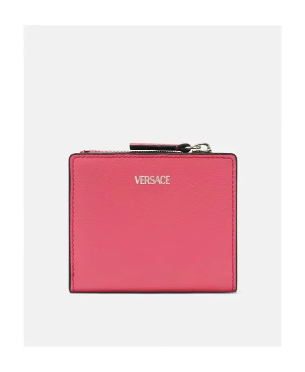 Versace La Medusa Plaque Bi-fold Wallet