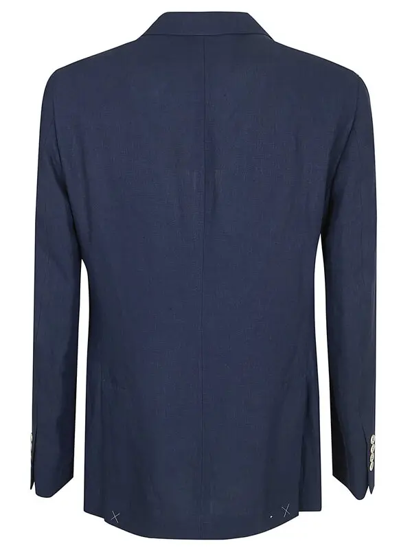 Brunello Cucinelli Single-breasted Blazer - Navy