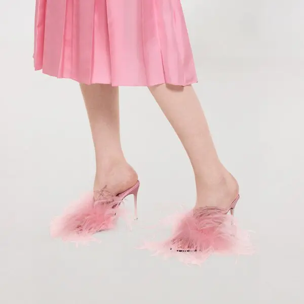 Gucci Bombshell Slide Sandal - Light Pink
