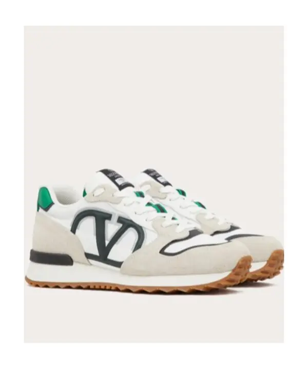 Valentino Garavani Vlogo Pace Lace-up Sneakers - Brown