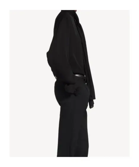 Balenciaga Scarf Shirt - Black