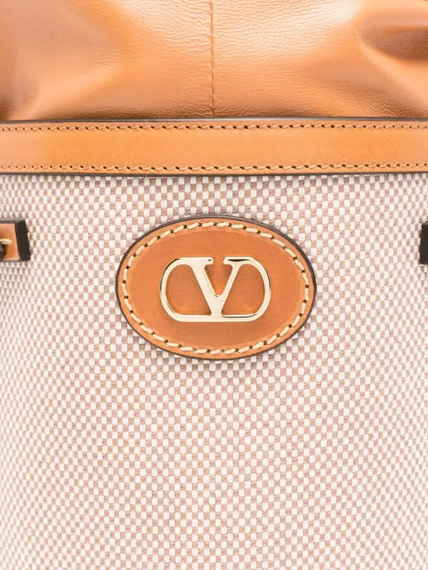Valentino Garavani Vlogo Signature Drawstring Shoulder Bag