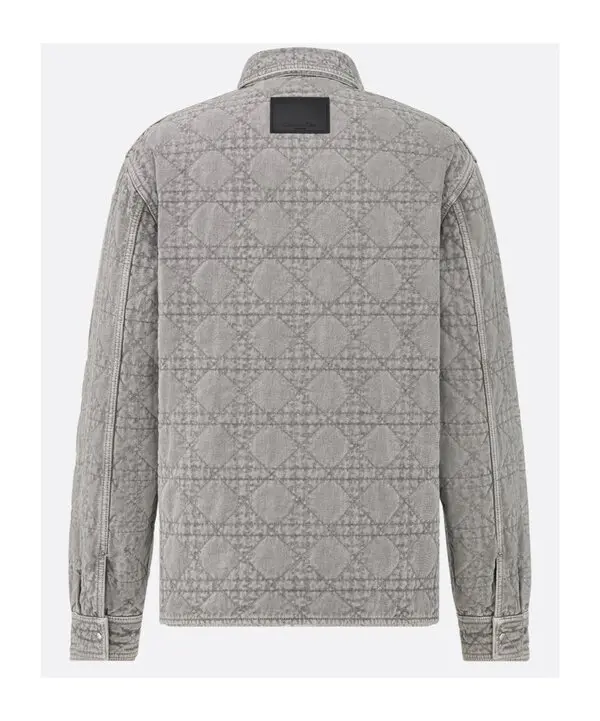 Dior Cannage Overshirt - Grey