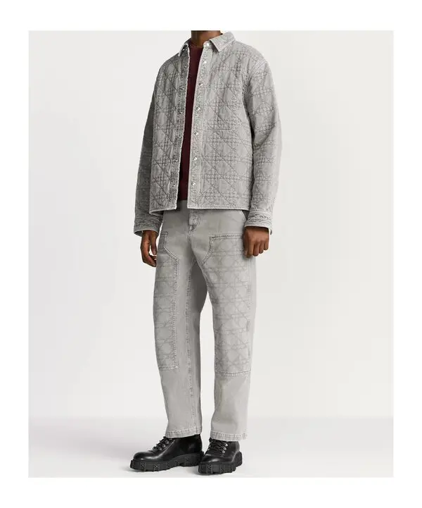 Dior Cannage Overshirt - Grey