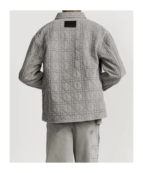 Dior Cannage Overshirt - Grey