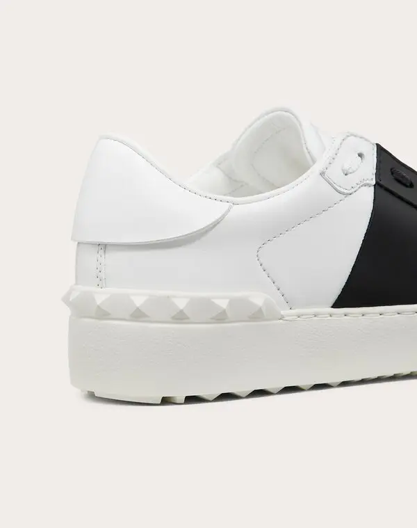 Valentino Garavani Contrast Band Lace-up Sneakers - White