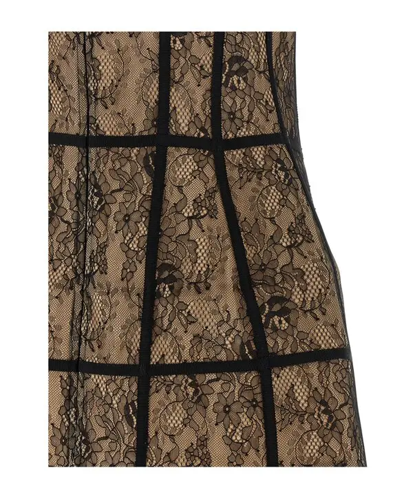 Giuseppe Di Morabito Lace Corset Mini Dress