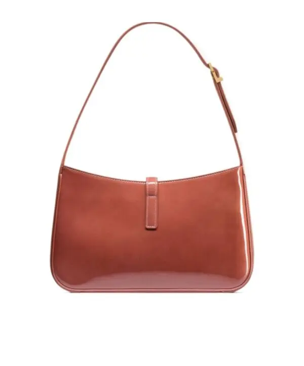 Saint Laurent Le 5 A 7 Shoulder Bag - Brown