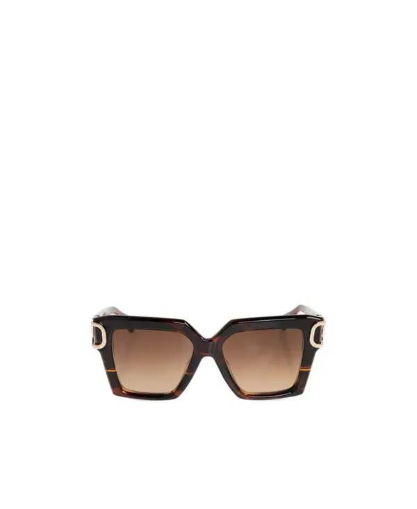 Valentino Garavani Butterfly Frame Sunglasses - Brown