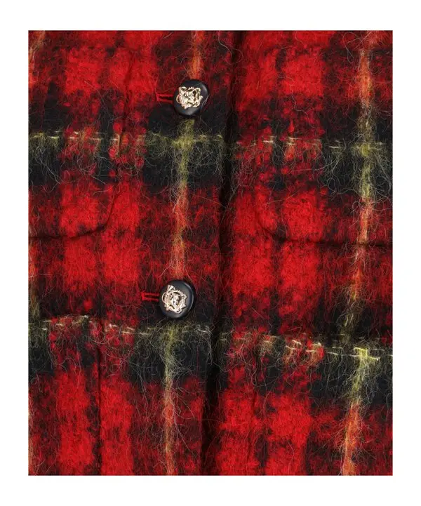 Ralph Lauren Miralee Plaid Blazer