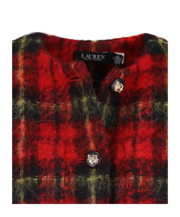 Ralph Lauren Miralee Plaid Blazer