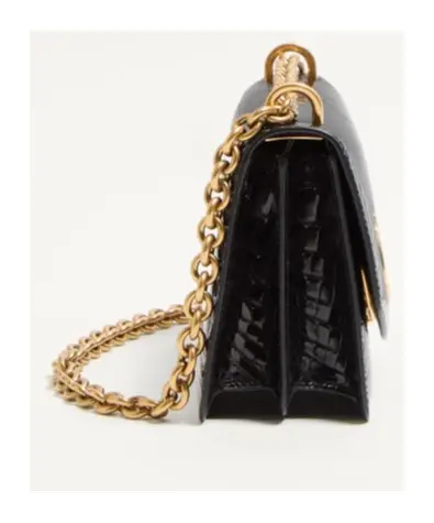Valentino Garavani Vain Small Shoulder Bag - Black