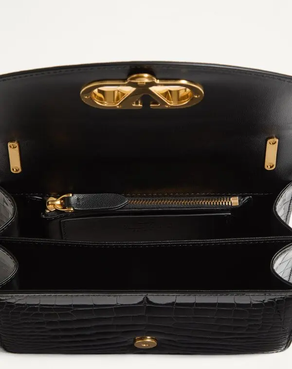 Valentino Garavani Vain Small Shoulder Bag - Black