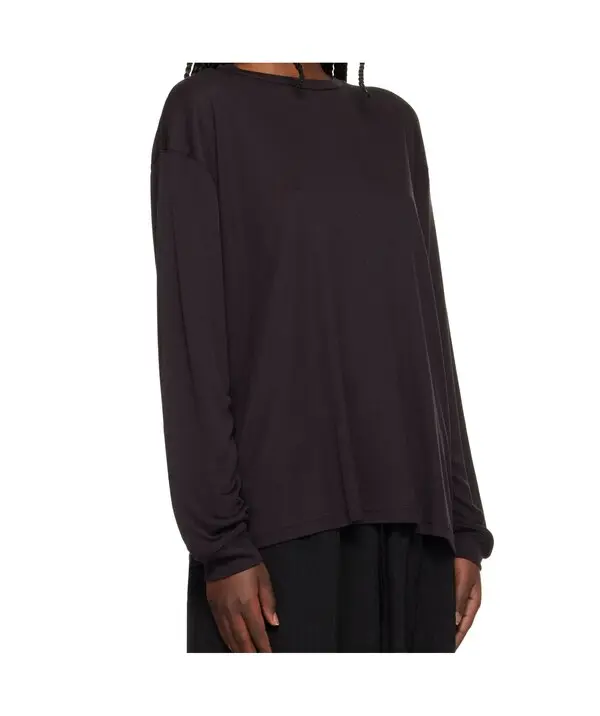 Studio Nicholson Simmons Long Sleeve T-shirt - Black