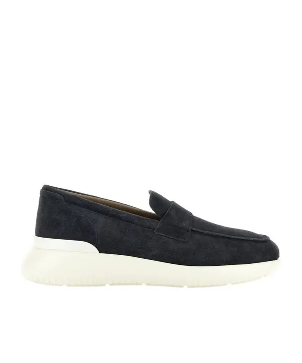 Hogan Interactive³ Suede Loafers - Blue