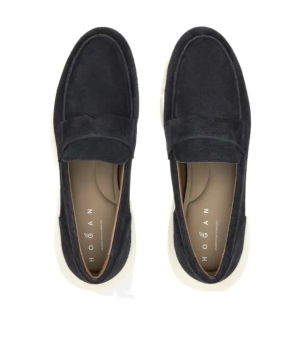 Hogan Interactive³ Suede Loafers - Blue