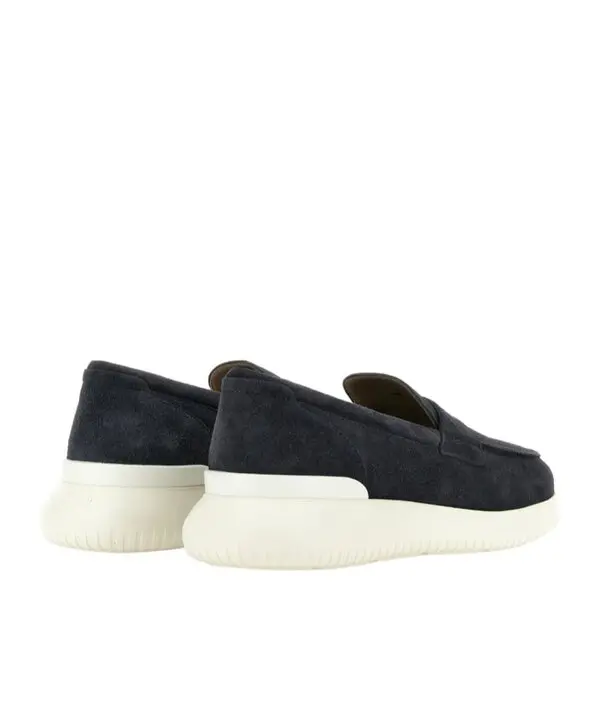 Hogan Interactive³ Suede Loafers - Blue