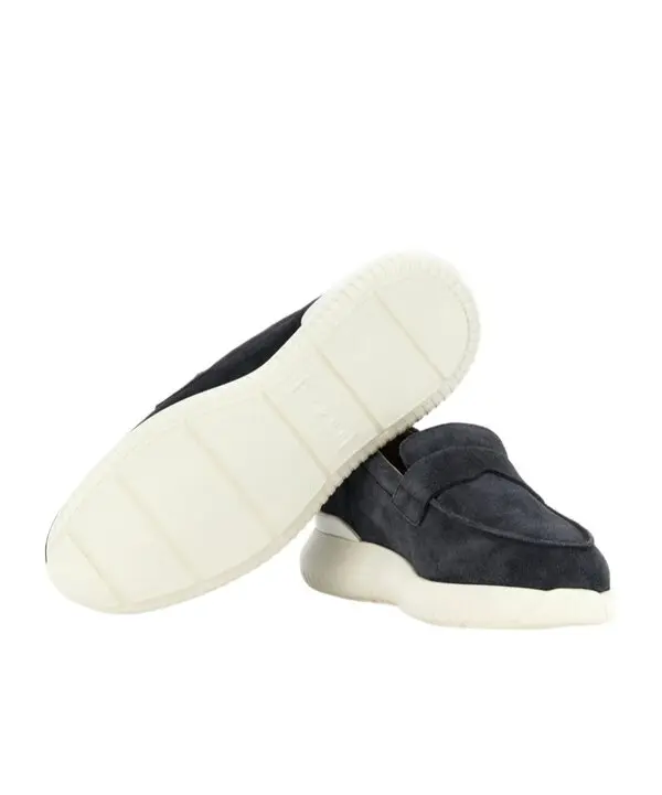 Hogan Interactive³ Suede Loafers - Blue