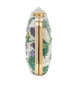 Valentino Garavani Carry Secrets Embellished Floral Clutch