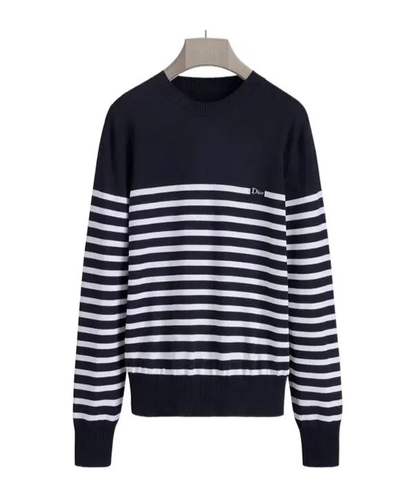 Dior Striped Crewneck Sweater