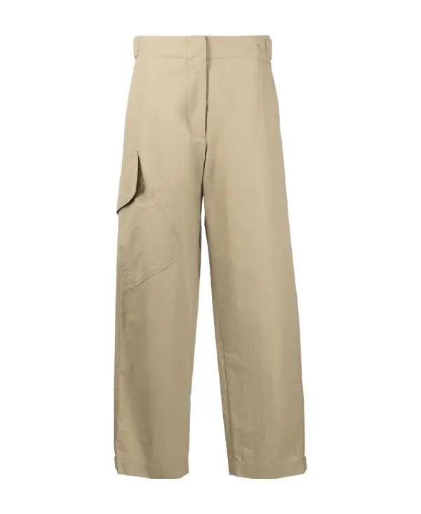 Studio Nicholson Cropped Cargo Trousers - No
