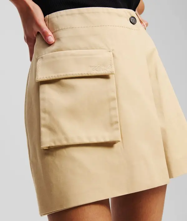 Karl Lagerfeld Patch Pocket Skort