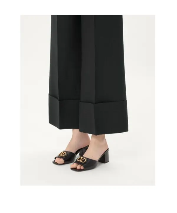 Valentino Garavani 60mm Vlogo Signature Sandals - Black