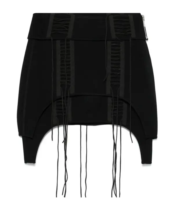 Helmut Lang Asymmetric Aviator Skirt