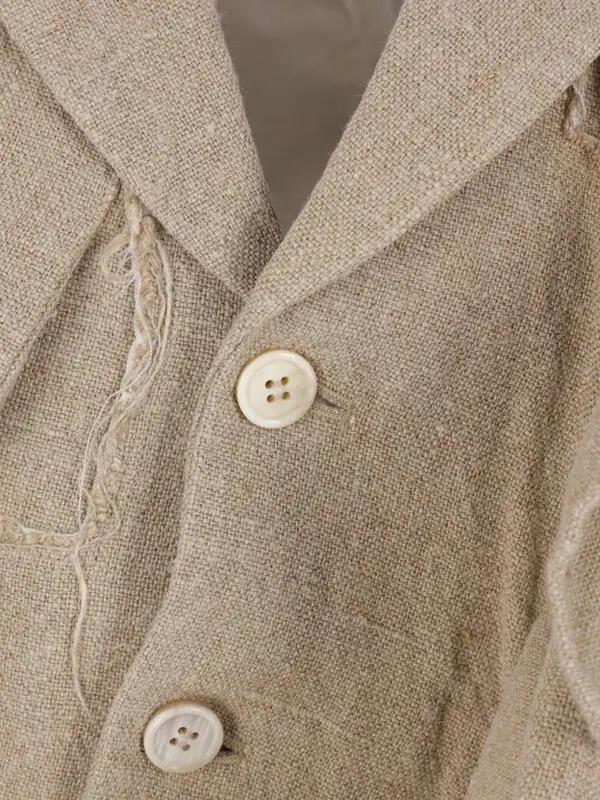Comme Des Garçons Ruffled Vest - Nude