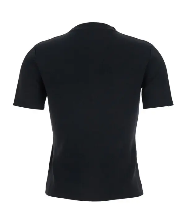 Max Mara Adelio Crewneck Short-sleeved T-shirt - Black