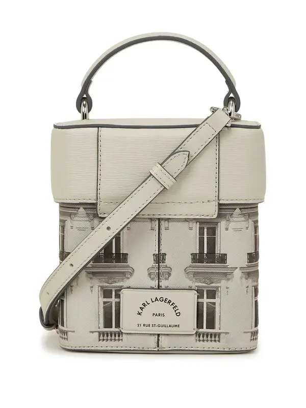 Karl Lagerfeld Graphic Print Crossbody Bag