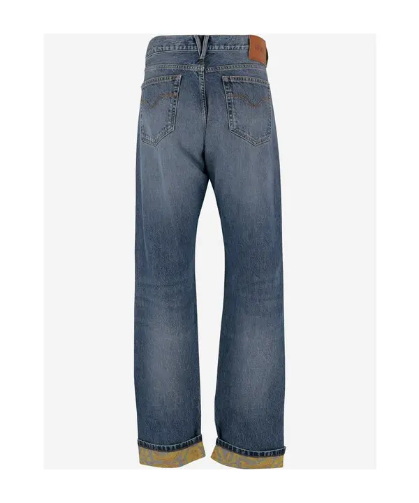Versace Logo-patch Jeans