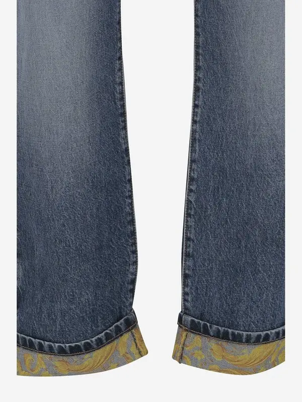 Versace Logo-patch Jeans