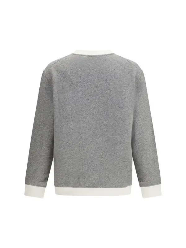 Brunello Cucinelli Graphic Sweatshirt - Gray