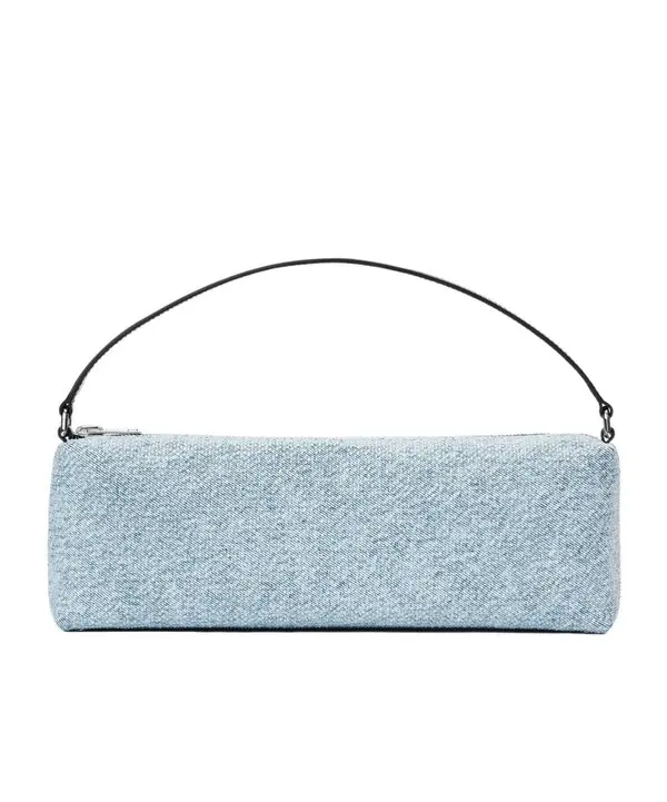 Alexander Wang Heiress Flex Denim Bag - Blue