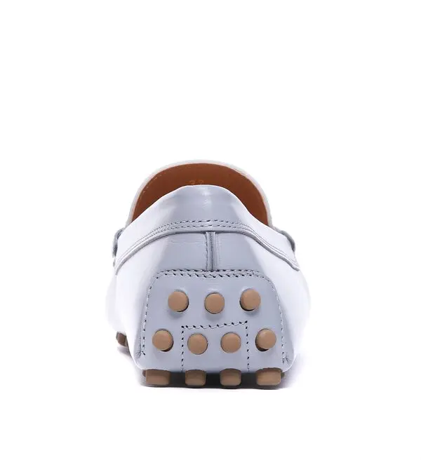 TOD'S Gommino Driving Loafers - Gray