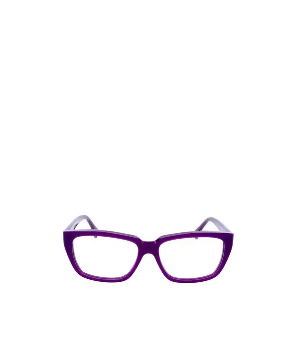 Max Mara Square Frame Eyeglasses - Purple