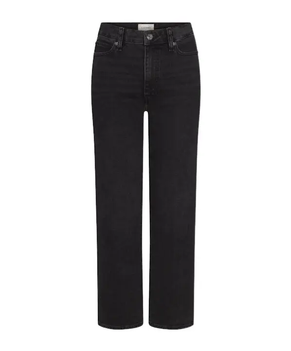 FRAME High-waisted Straight Leg Jeans